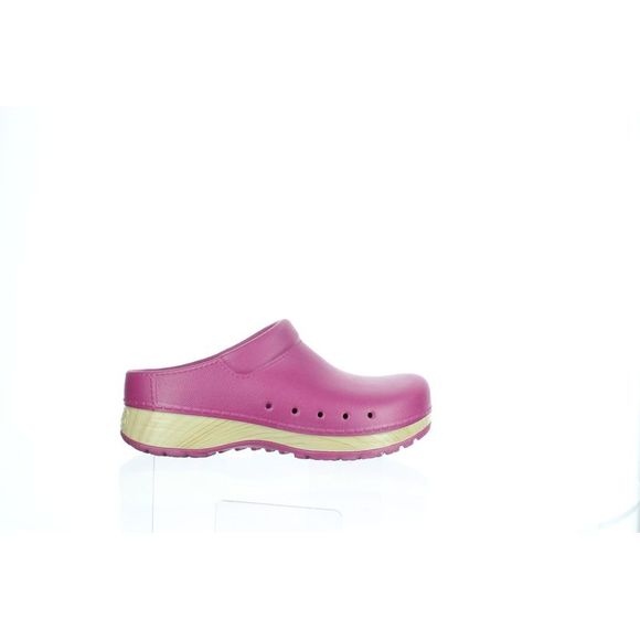 Dansko | Shoes | Dansko Womens Pink Heeled Clogs Size 55 Medium B M ...